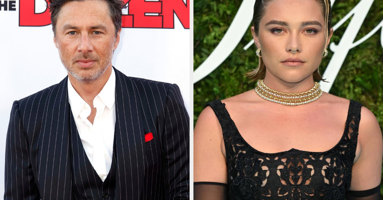 Zach Braff Posts For Florence Pugh's Birthday