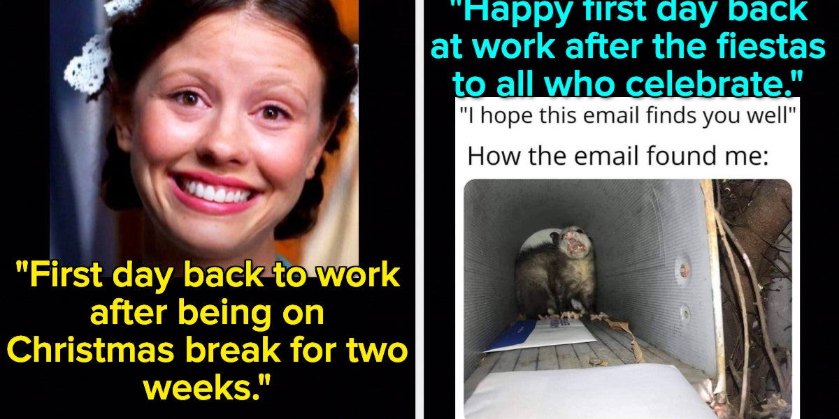 getting back into work after a break