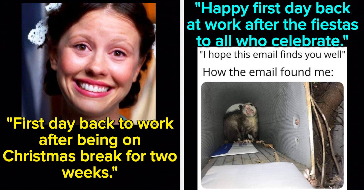 Funny First Day Back To Work Tweets Funny First Day Back To Work Tweets