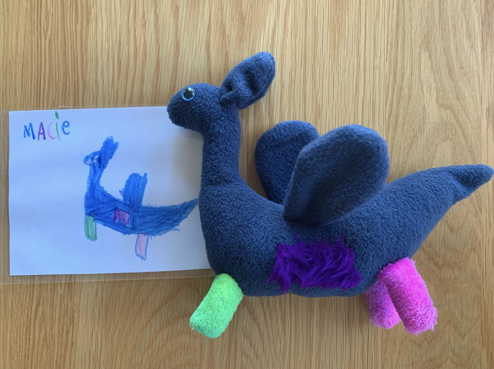 Teacher Turns Students Drawings Into Viral Stuffed Animals