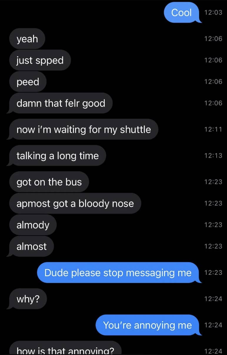 Awkward Moments Texting