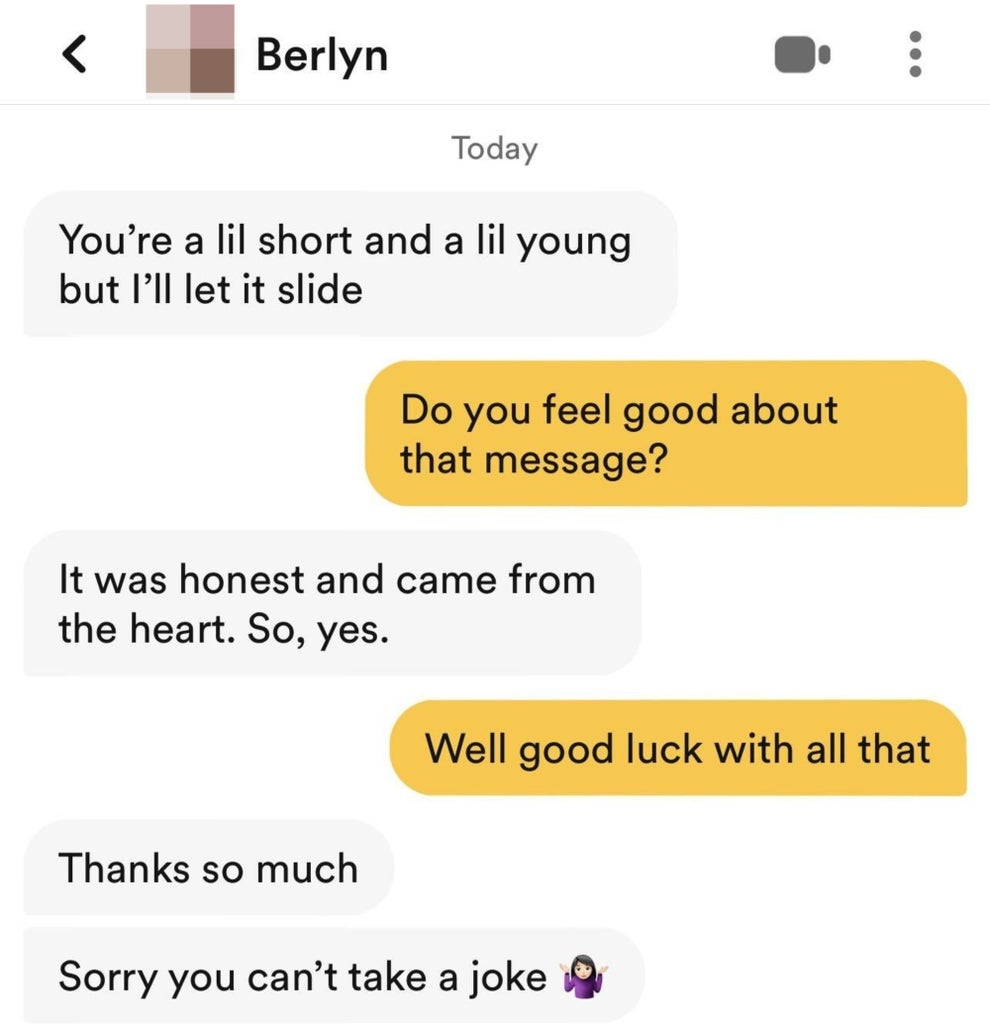 18 Bumble Screenshots Of Awkward And Bad Interactions