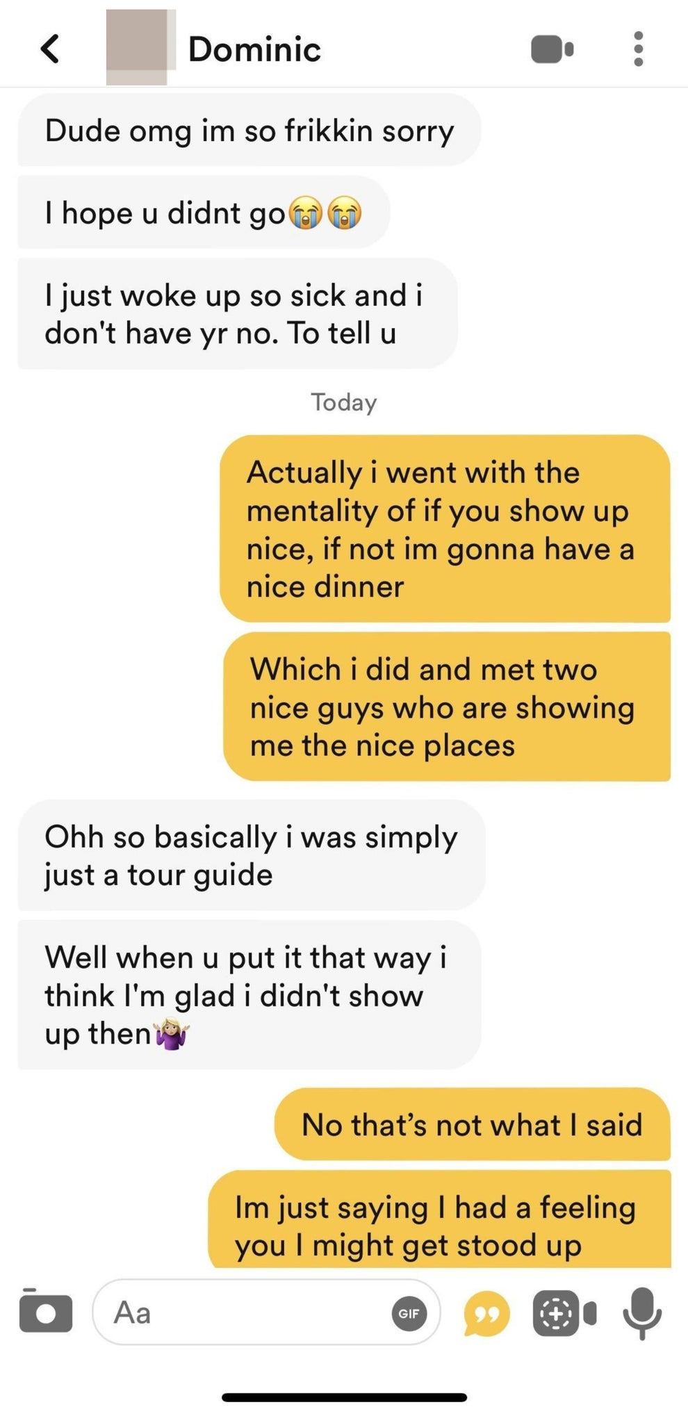 18 Bumble Screenshots Of Awkward And Bad Interactions