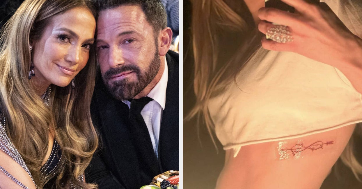 Ben Affleck And Jennifer Lopez Unveiled Matching Tattoos