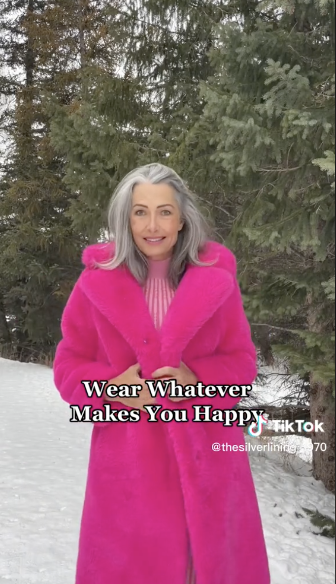 This Woman's Viral Fashion Over 50 TikTok Series