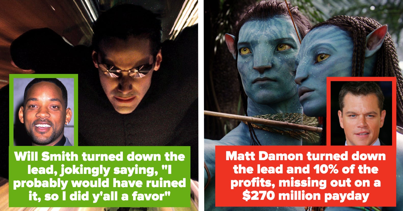 Actors Who Were Considered For Iconic Roles, But Not Cast — Reddit