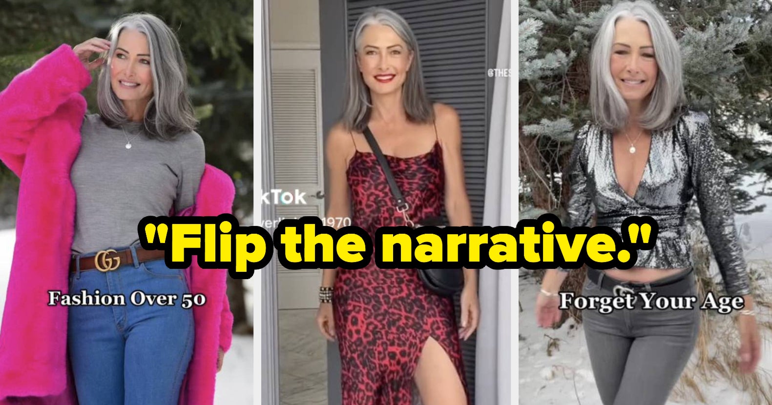 This Woman's Viral Fashion Over 50 TikTok Series
