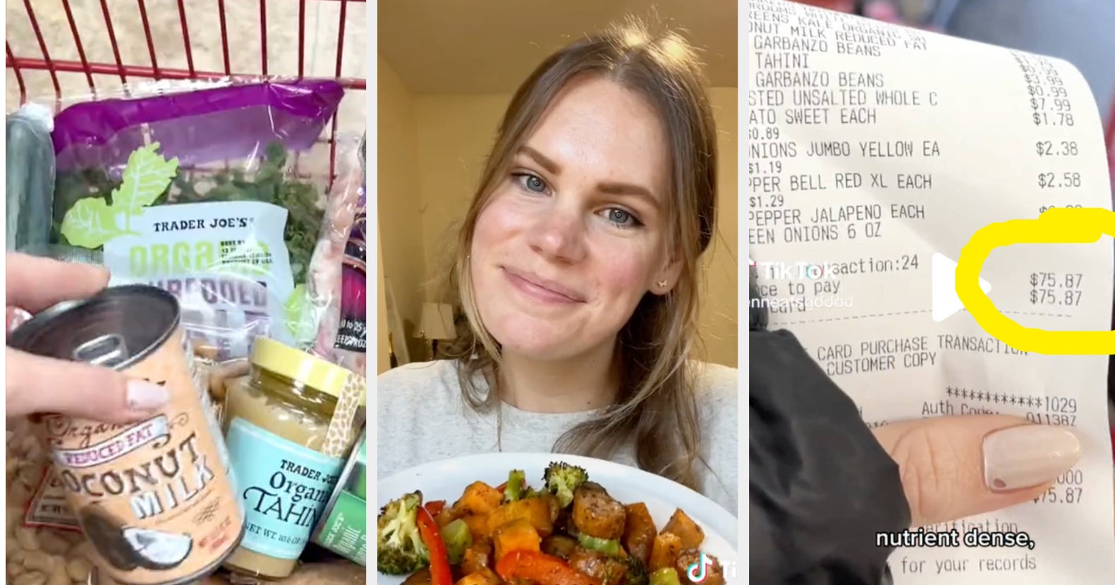 Trader Joe's Budget Meal Plan For Two People For $75