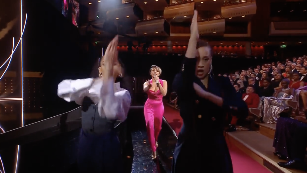 Ariana DeBose BAFTA Viral Rap: Angela Bassett Did The Thing