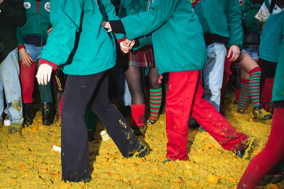 We Went To Italy’s Biggest Food Fight And It Was Wild