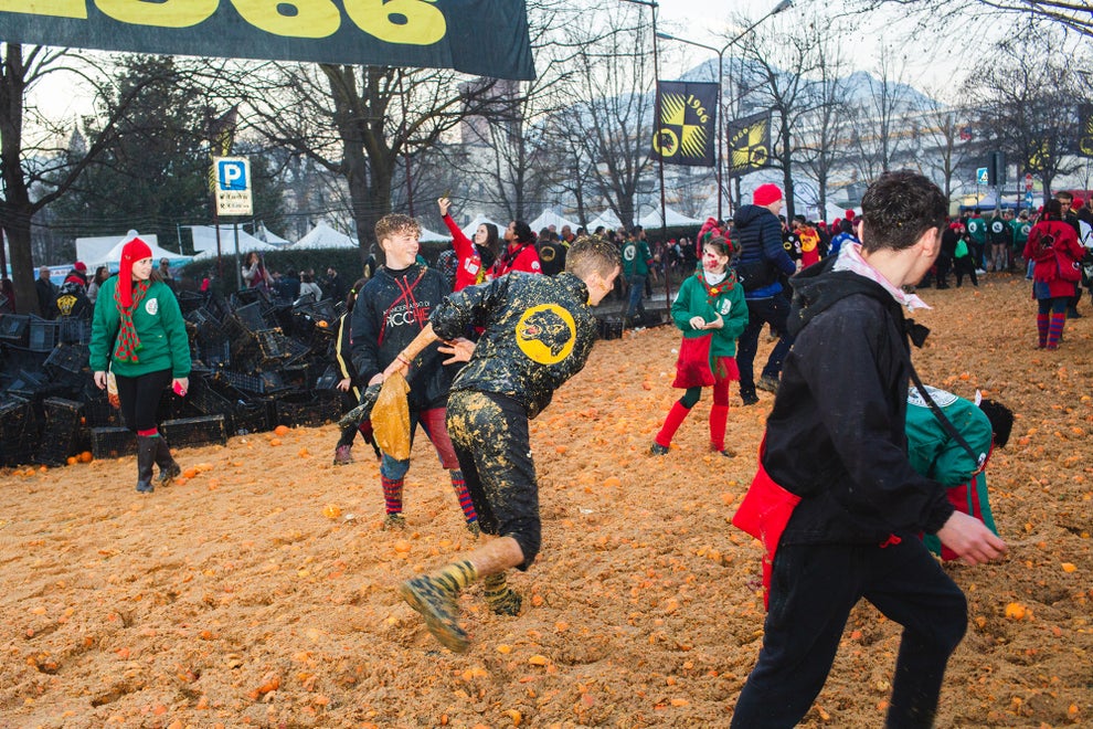 We Went To Italy’s Biggest Food Fight And It Was Wild