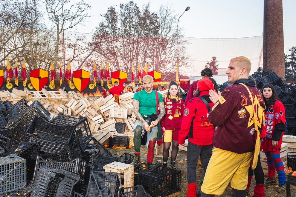 We Went To Italy’s Biggest Food Fight And It Was Wild