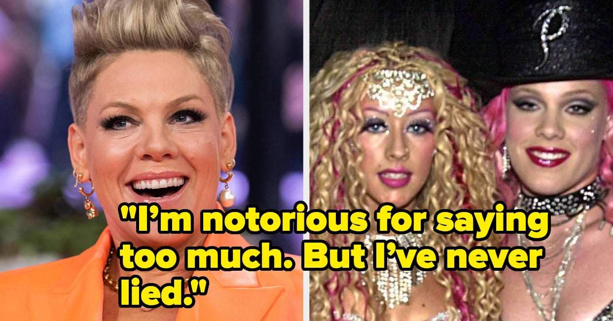 Pink Shares Message To Christina Aguilera After Feud