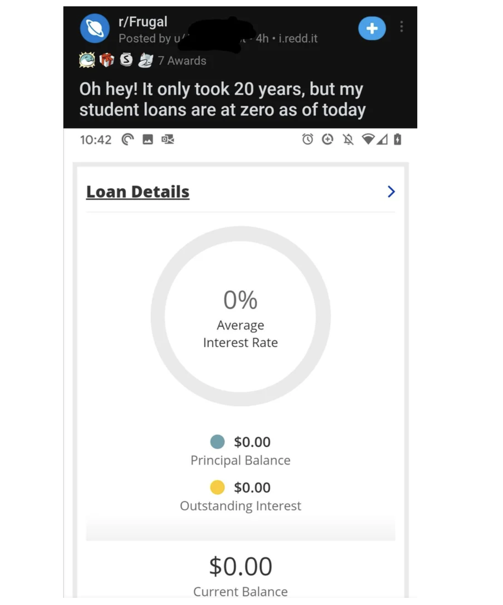 29 Photos Show Impossibility Of Student Loan Pay Off