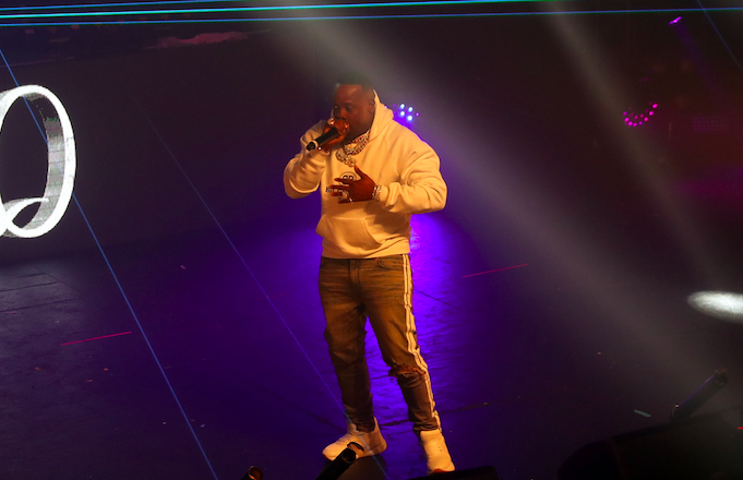 Yo Gotti's Leg Caught Fire During Memphis Performance | Complex