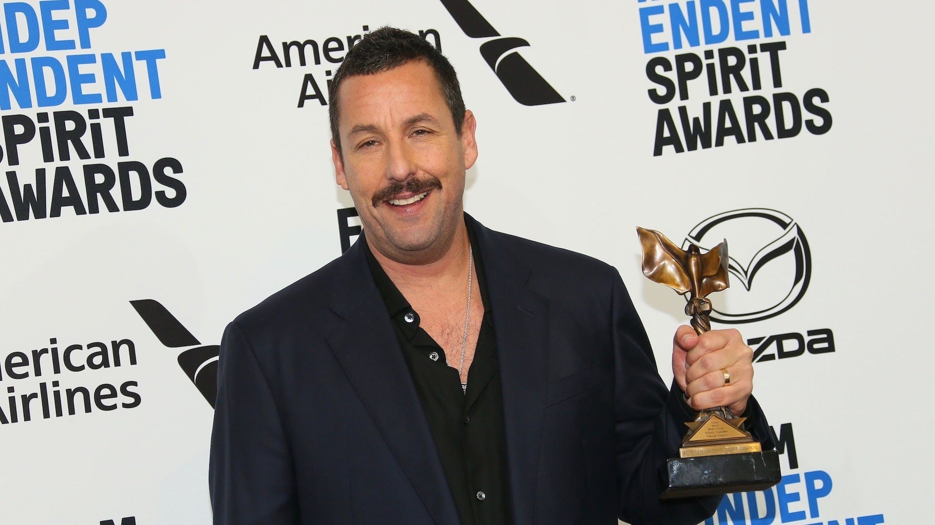Watch Adam Sandler Joke About ‘Uncut Gems’ Oscar Snub in Spirit Awards ...