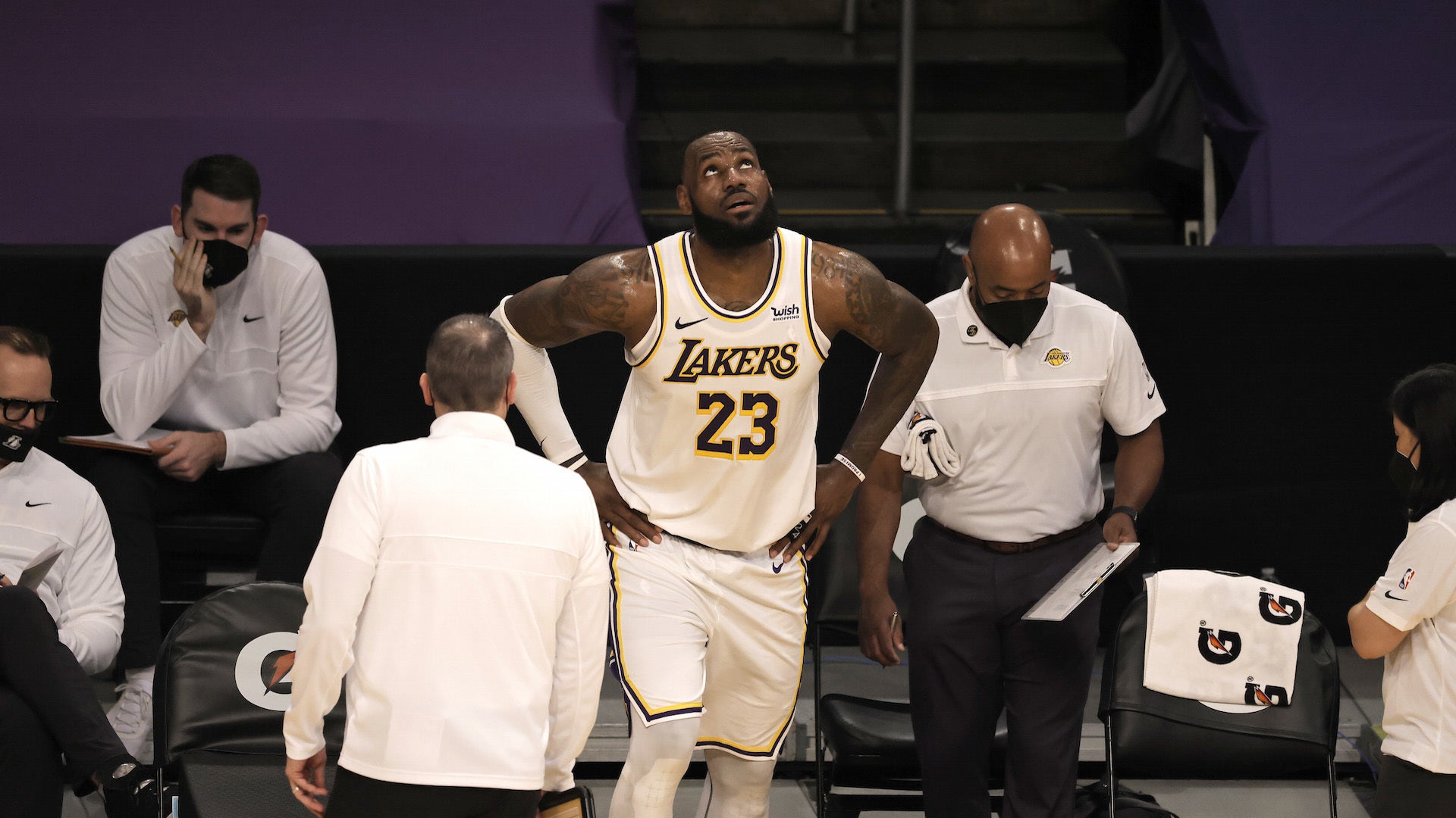LeBron James Out Indefinitely With High Ankle Sprain | Complex