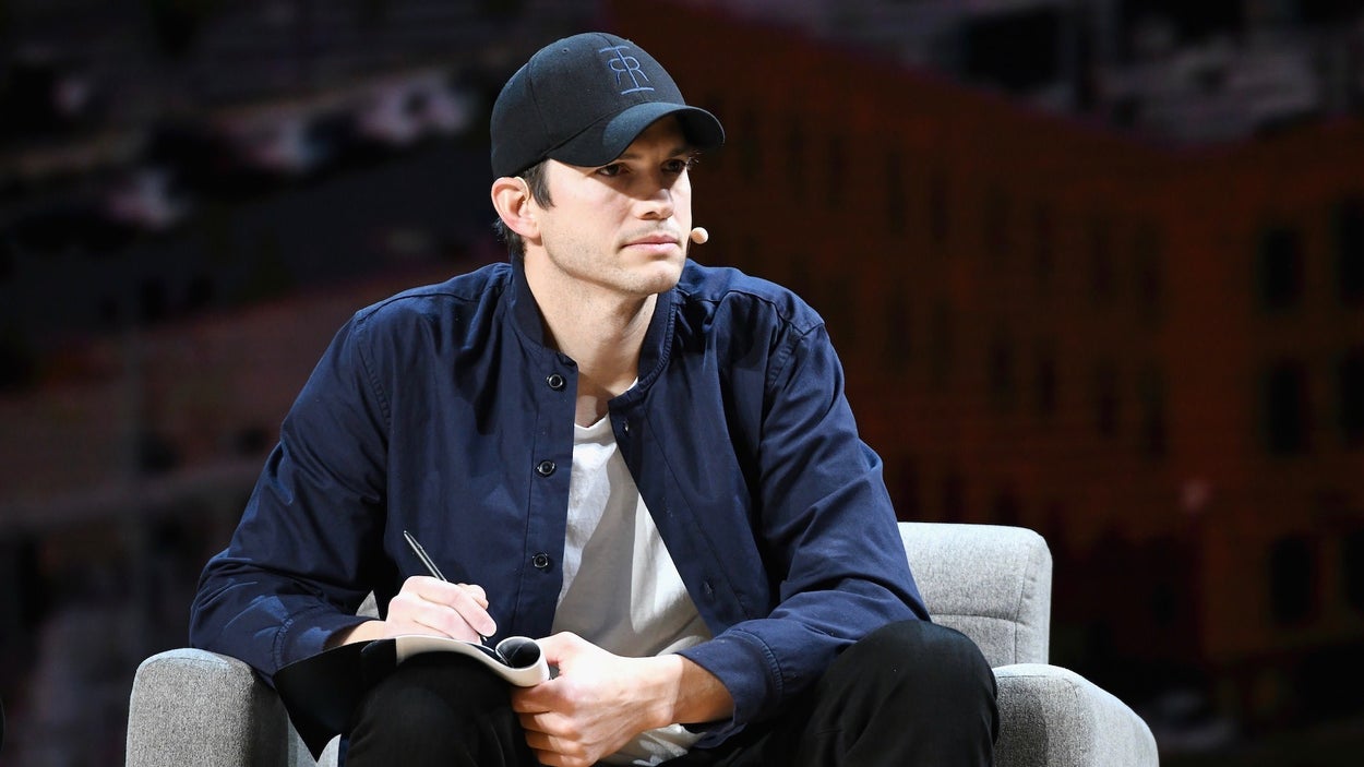 Ashton Kutcher Hit With 'Take a Shower' Chant During ESPN's 'College ...