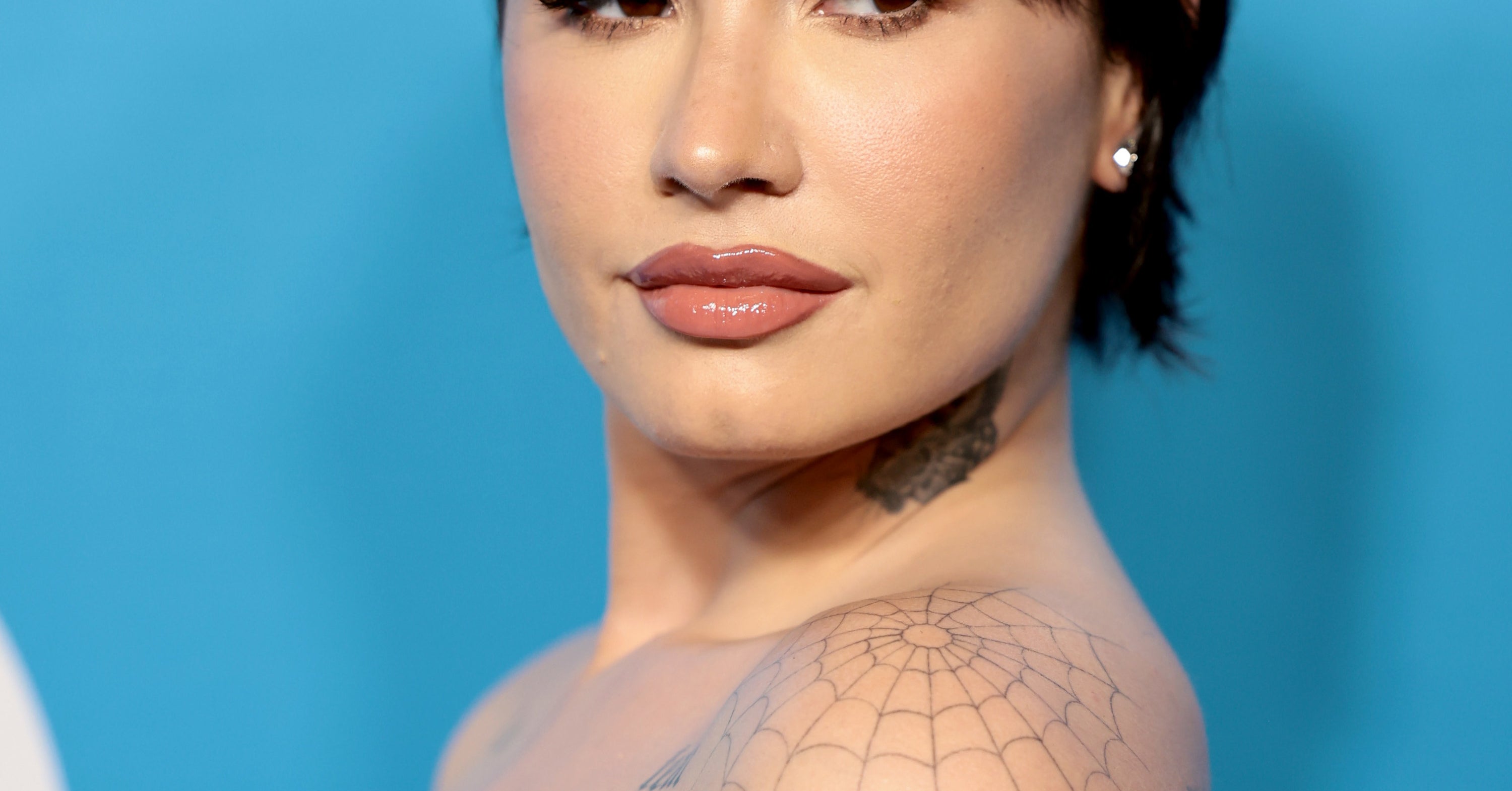 Demi Lovato And Jutes Red Carpet Debut