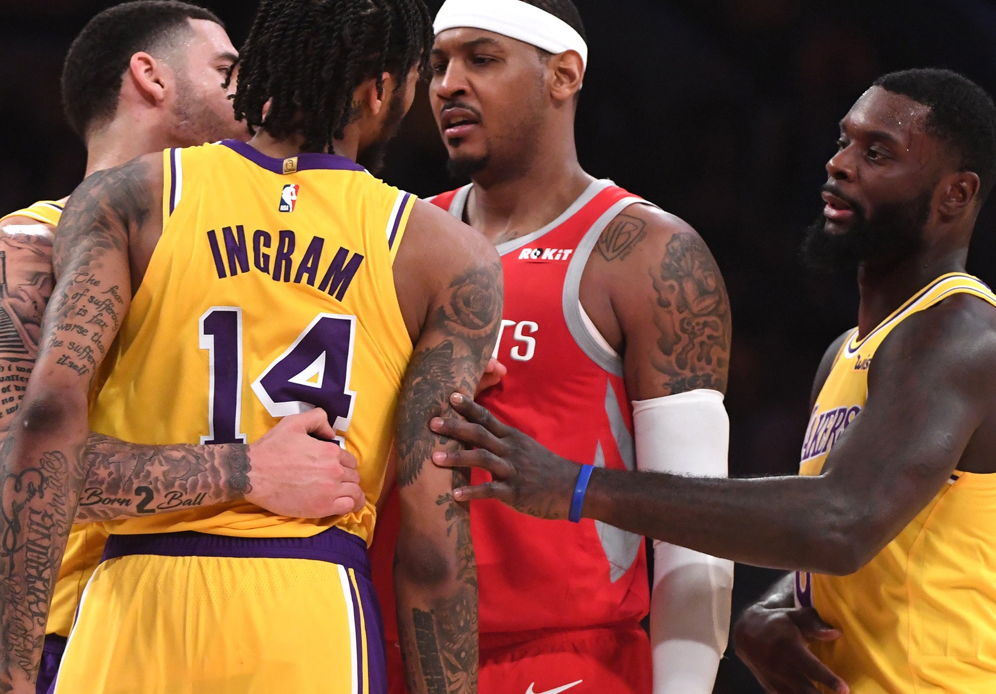 Carmelo Anthony Calls Rajon Rondo Spitting Incident ‘Unacceptable ...