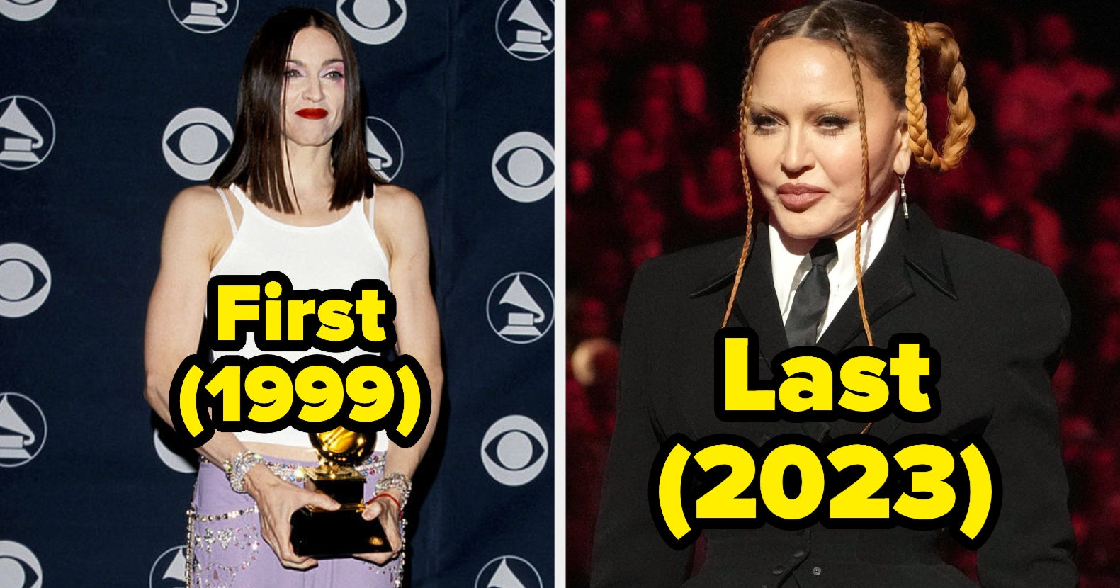 How 38 People Look At Their First Grammy Awards Vs. Their Last Grammy ...
