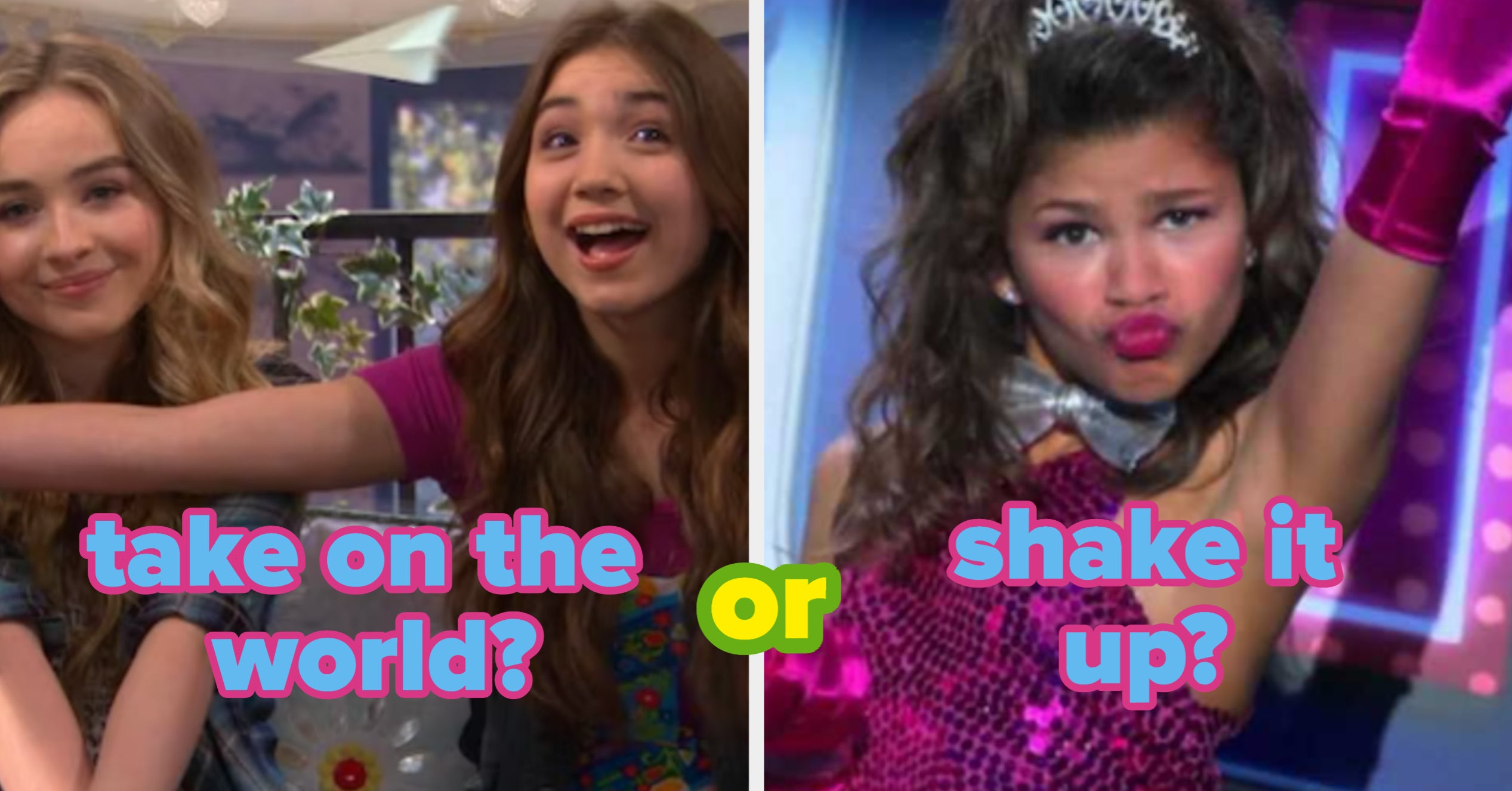 Would You Rather: '00s, '10s Disney Channel Edition