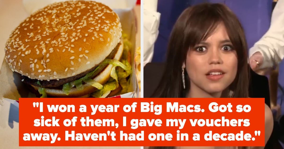 21 People Won Year's Supply Of Stuff Share What It's Like