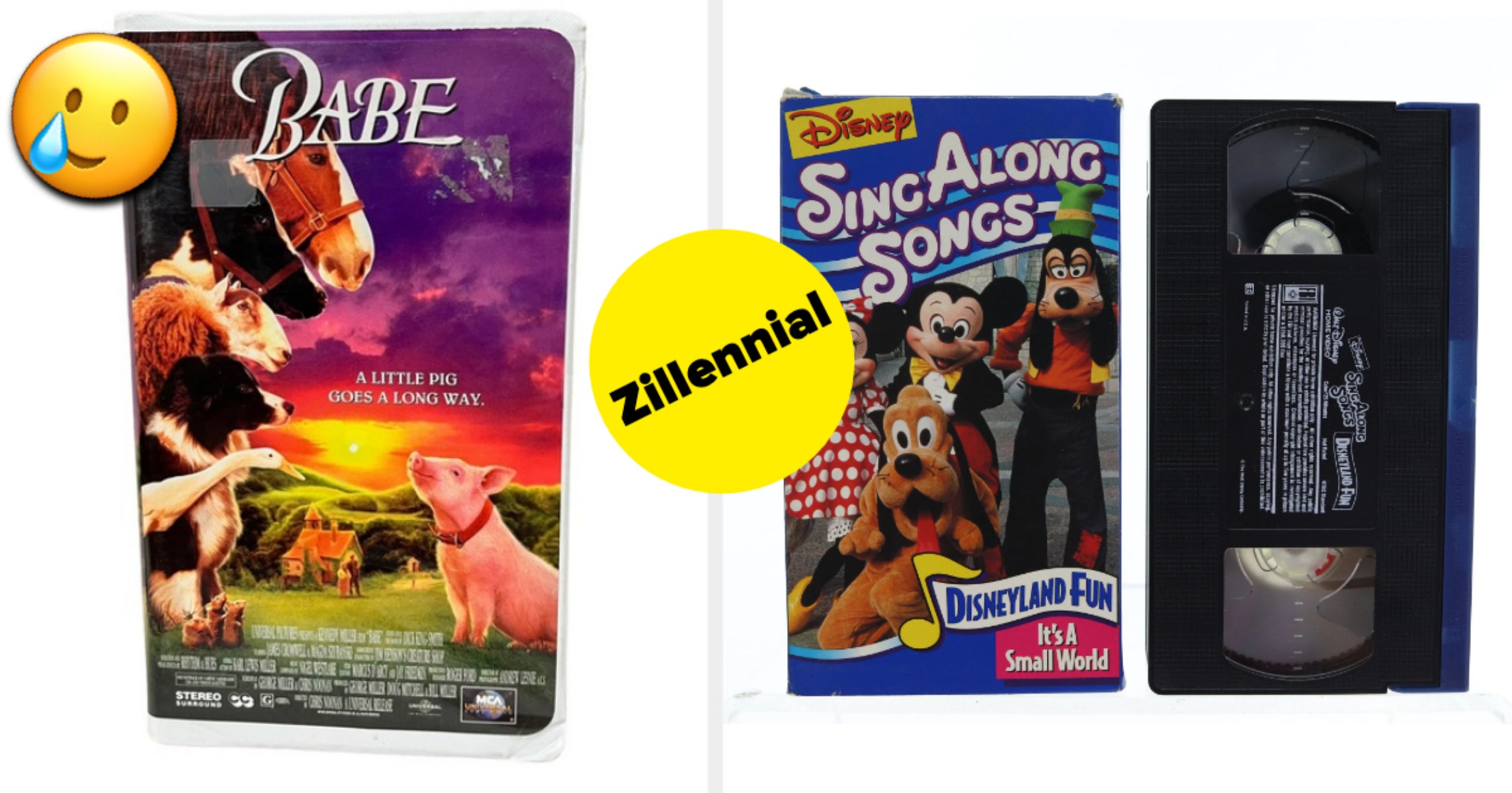 VHS Tapes '90s/2000s Movies Checklist