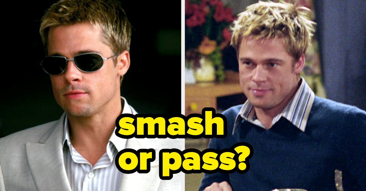 Smash Or Pass Brad Pitt Characters