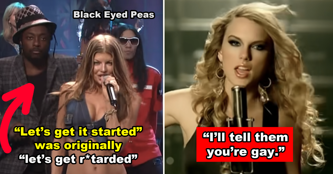 14 Problematic Song Lyrics That Were Changed