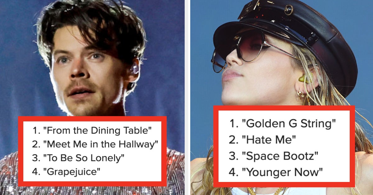 Pick One Underrated Song From Each Artist