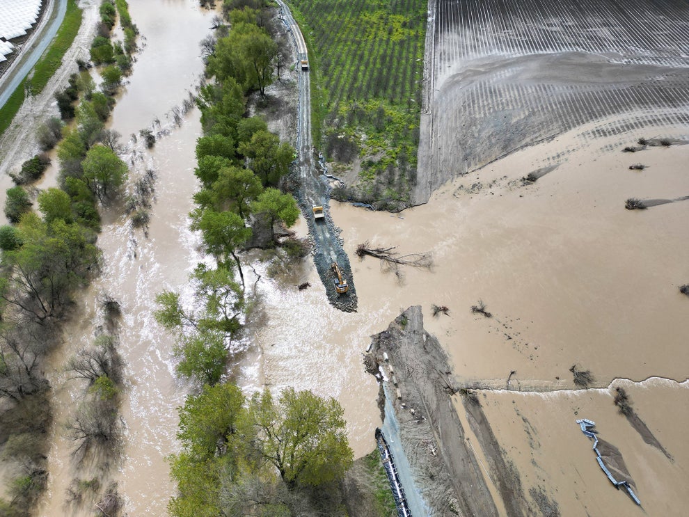 California’s Disastrous Flooding In Photos