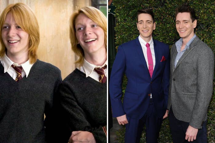 Famosos que actuaron con sus hermanos en Harry Potter