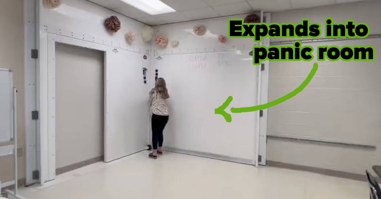 Twitter Reacts To Viral School Panic Room System