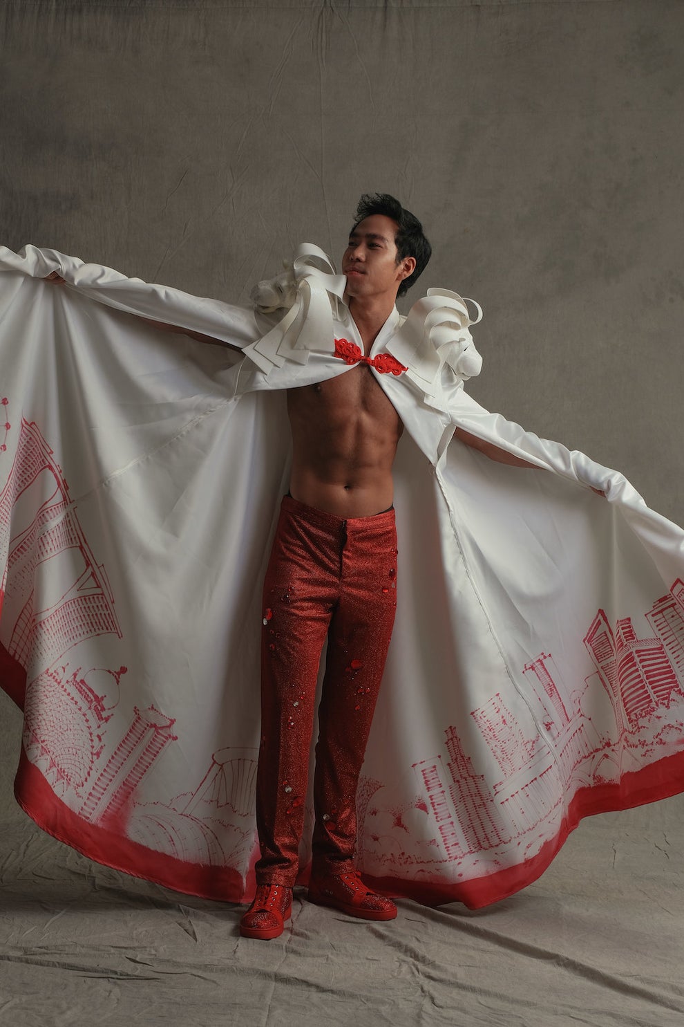 39 Men From 39 Countries In Their National Costumes