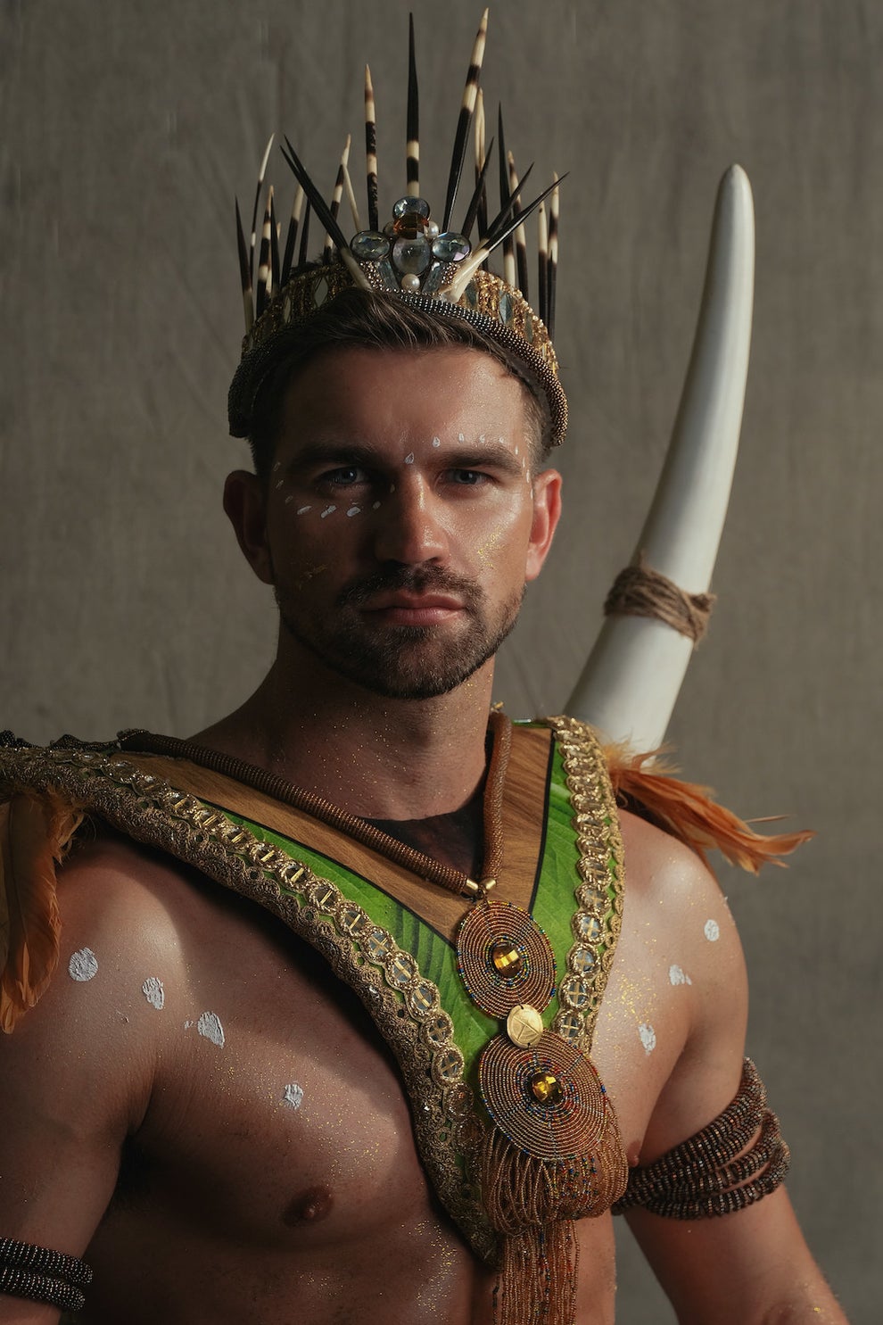 39 Men From 39 Countries In Their National Costumes