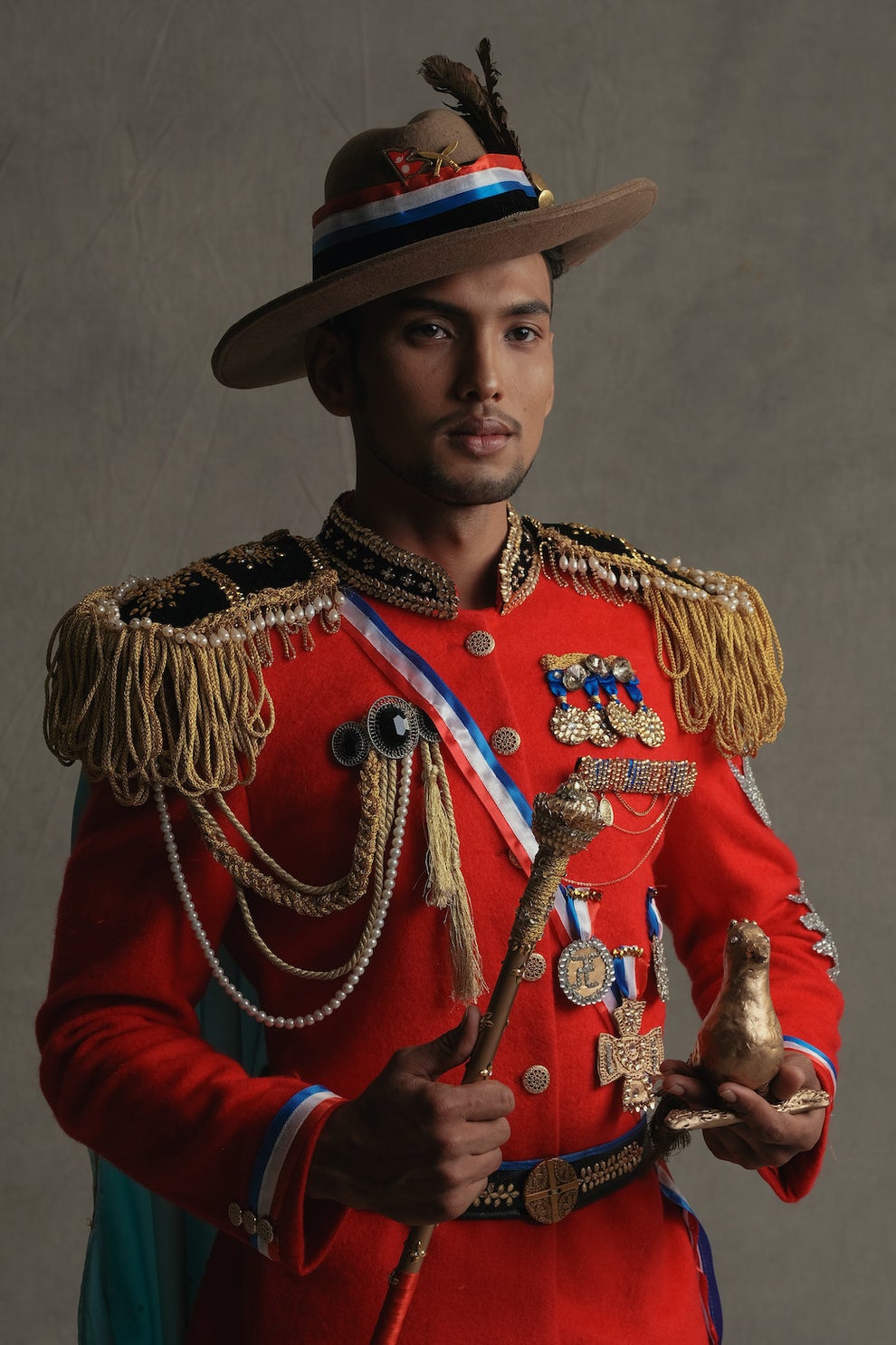 39 Men From 39 Countries In Their National Costumes