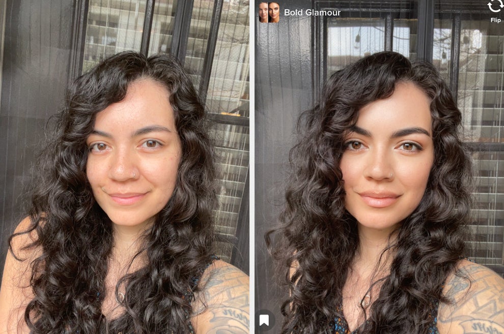 TV Host Takes Off Makeup In Response To Beauty Filter