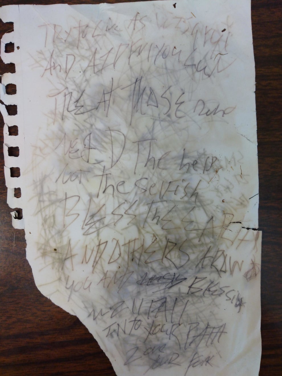 16 Screenshots Of Creepy Anonymous Notes