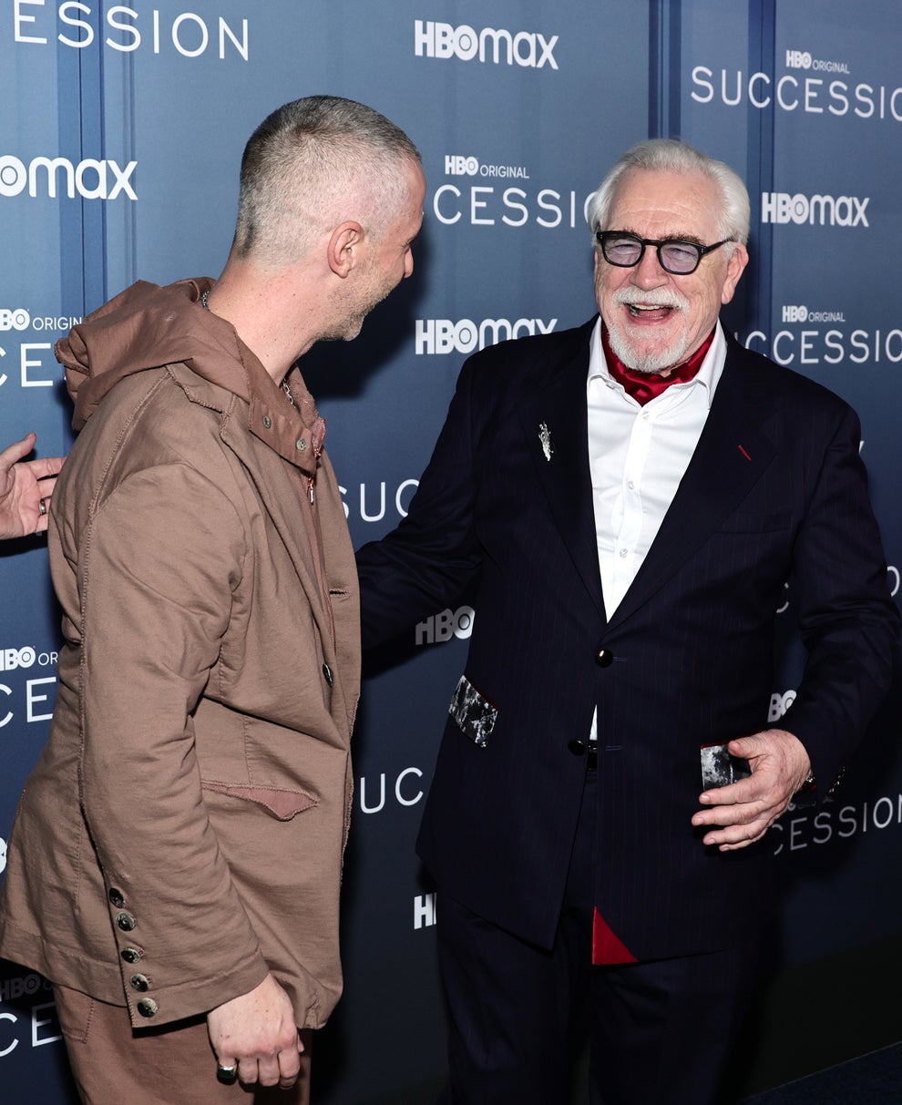 Brian Cox Yelled At Photographers During The "Succession" Premiere