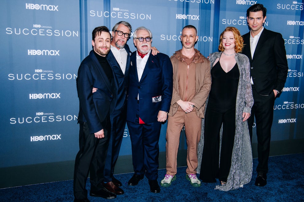Brian Cox Yelled At Photographers During The "Succession" Premiere