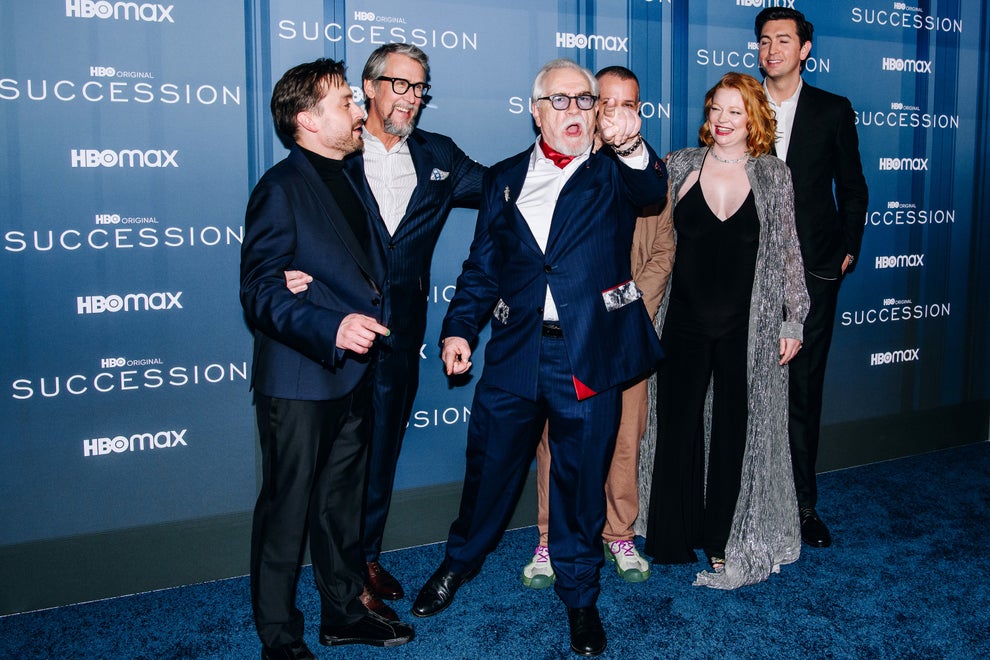 Brian Cox Yelled At Photographers During The "Succession" Premiere