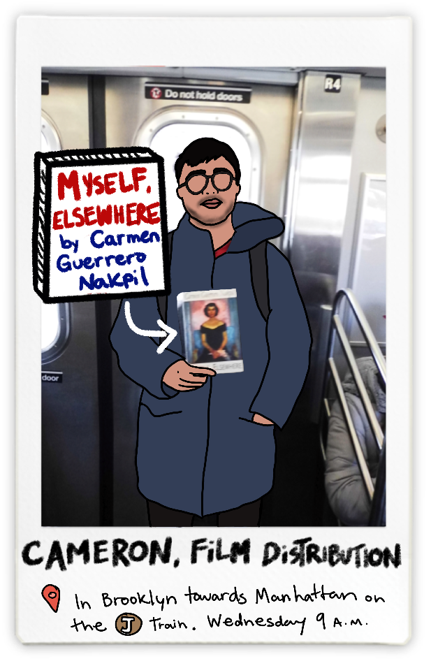 New York Subway Riders' Books And Careers Illustrated