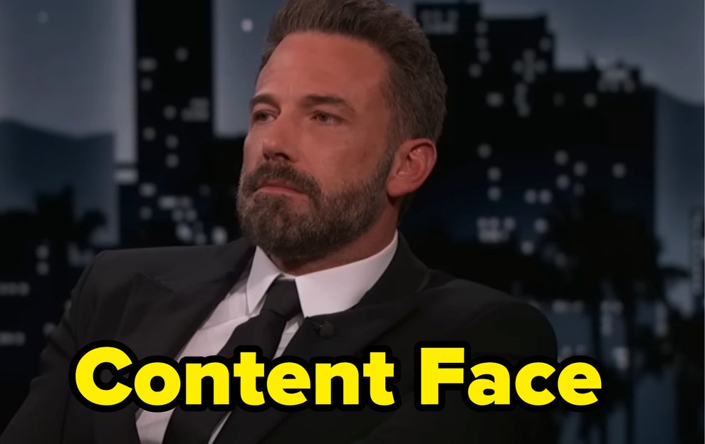 Ben Affleck's Hilarious Defense Of 'Resting Face'