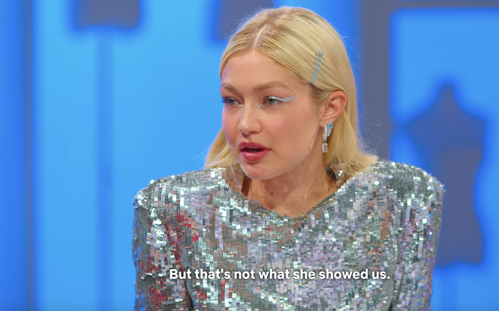 Gigi Hadid Bella Hadid Bickering On "Next In Fashion"