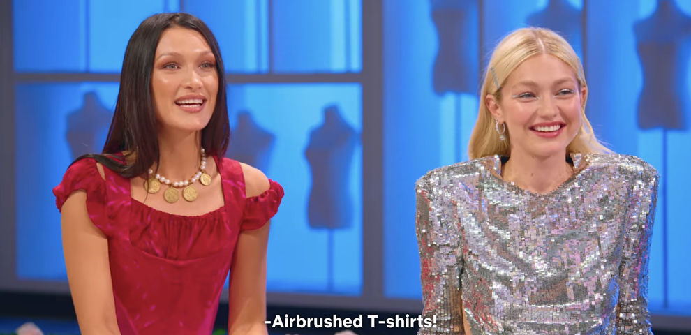 Gigi Hadid Bella Hadid Bickering On "Next In Fashion"