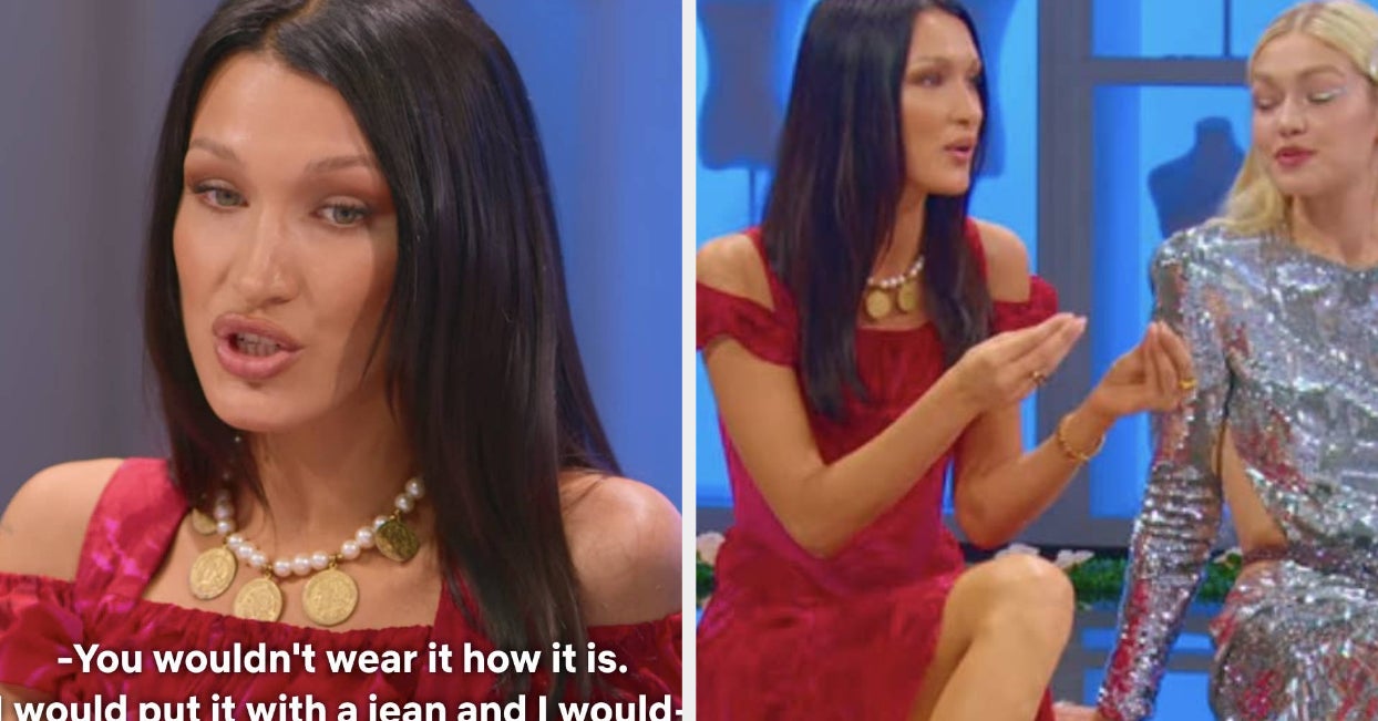 Gigi Hadid Bella Hadid Bickering On "Next In Fashion"