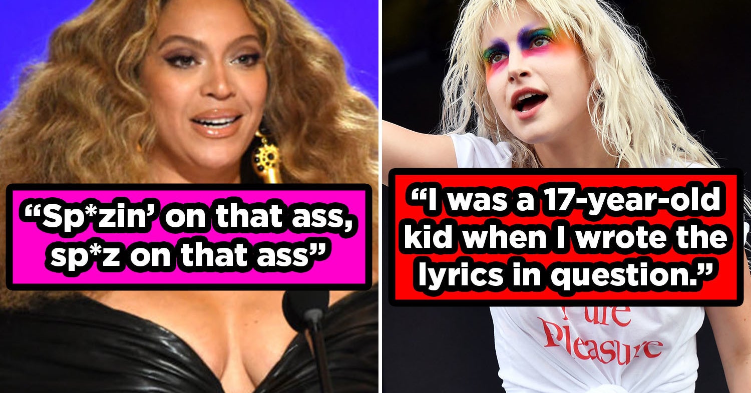 14 Problematic Song Lyrics That Were Changed - Entertainer.news