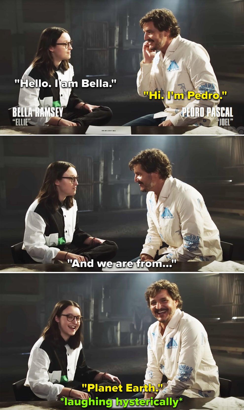 Pedro Pascal And Bella Ramsey Best Behind The Scenes Moments