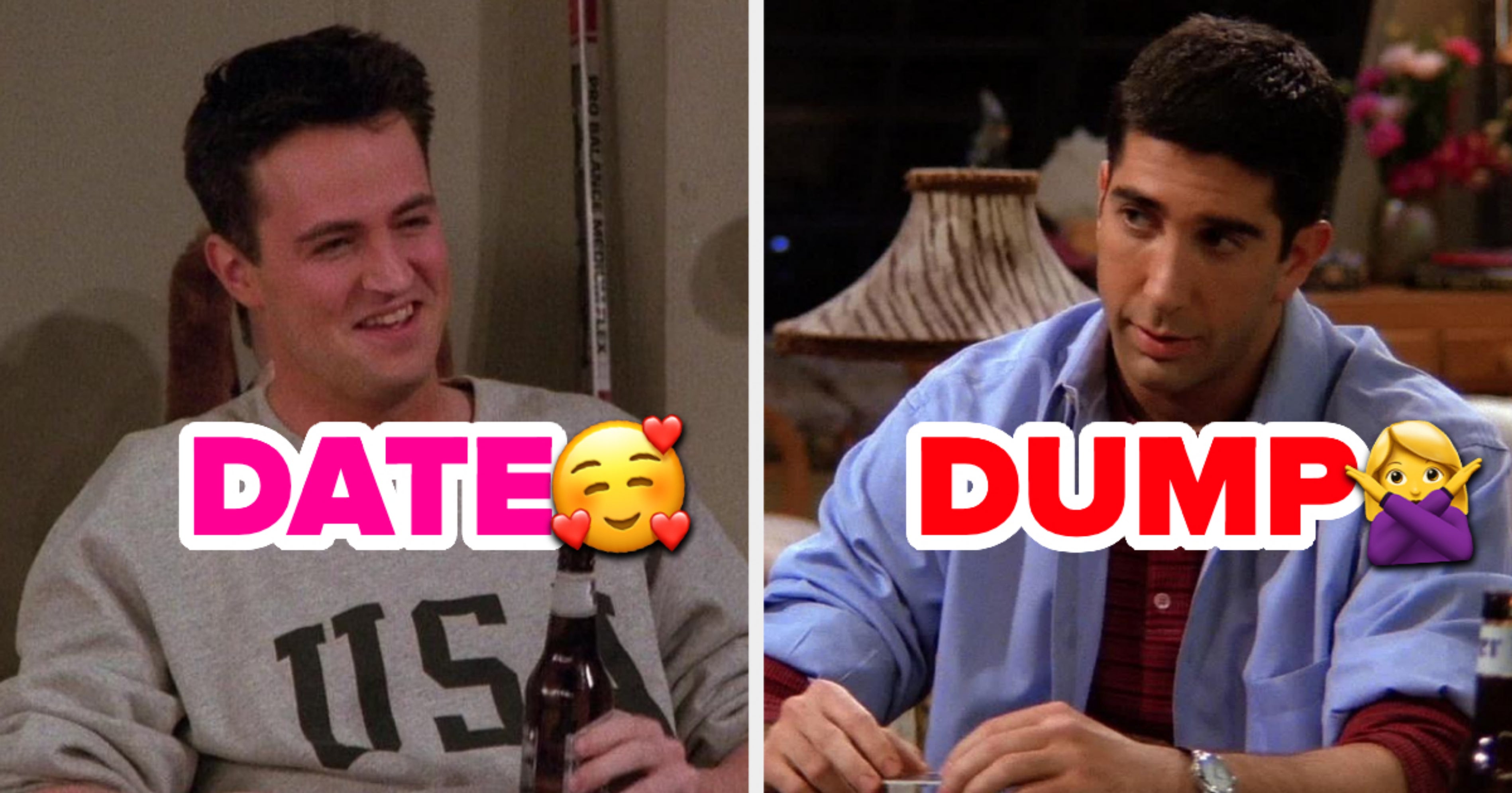 Date Or Dump: Friends Characters Quiz